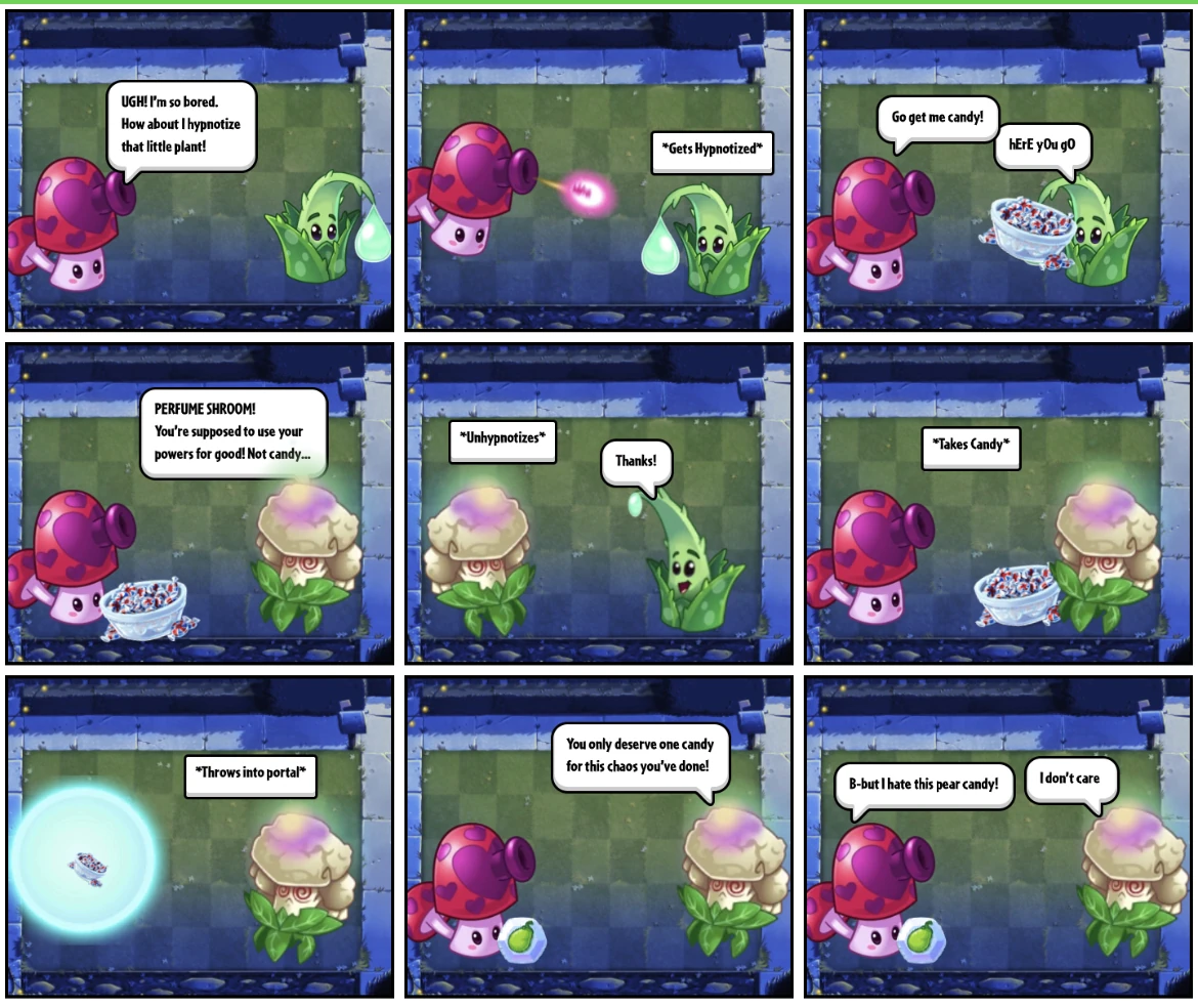 PvZ Comics Ep 2: Hypno-Candy | Fandom