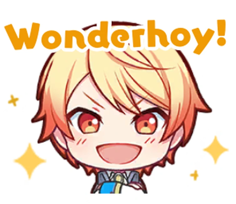 Tsukasa says wonderhoy | Fandom