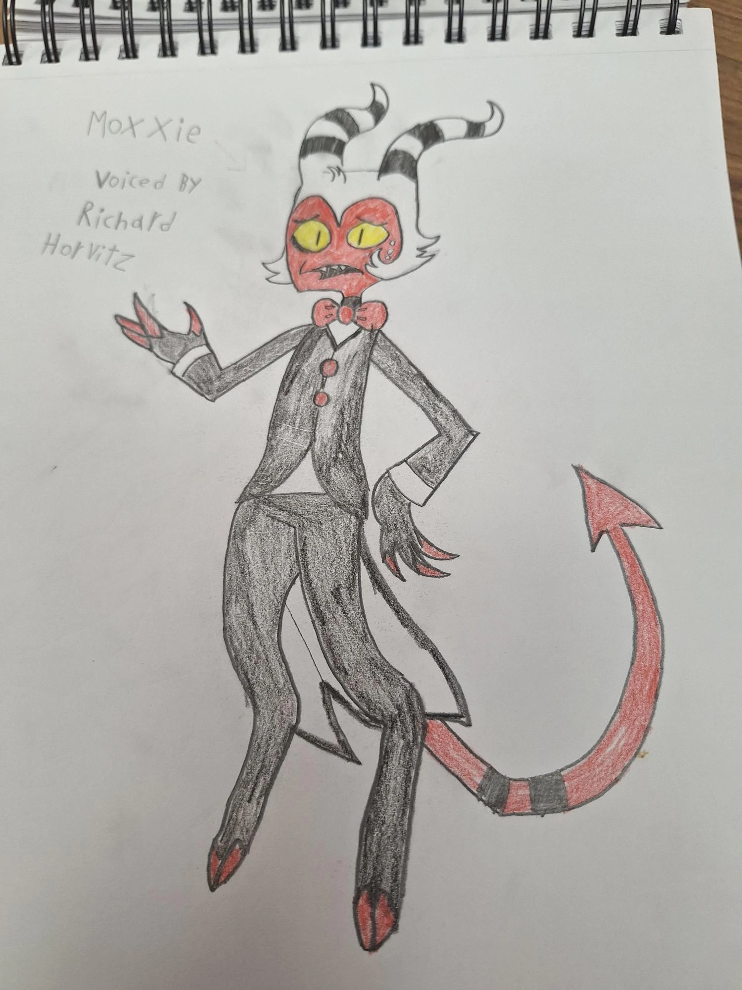 My drawing of moxxie | Fandom