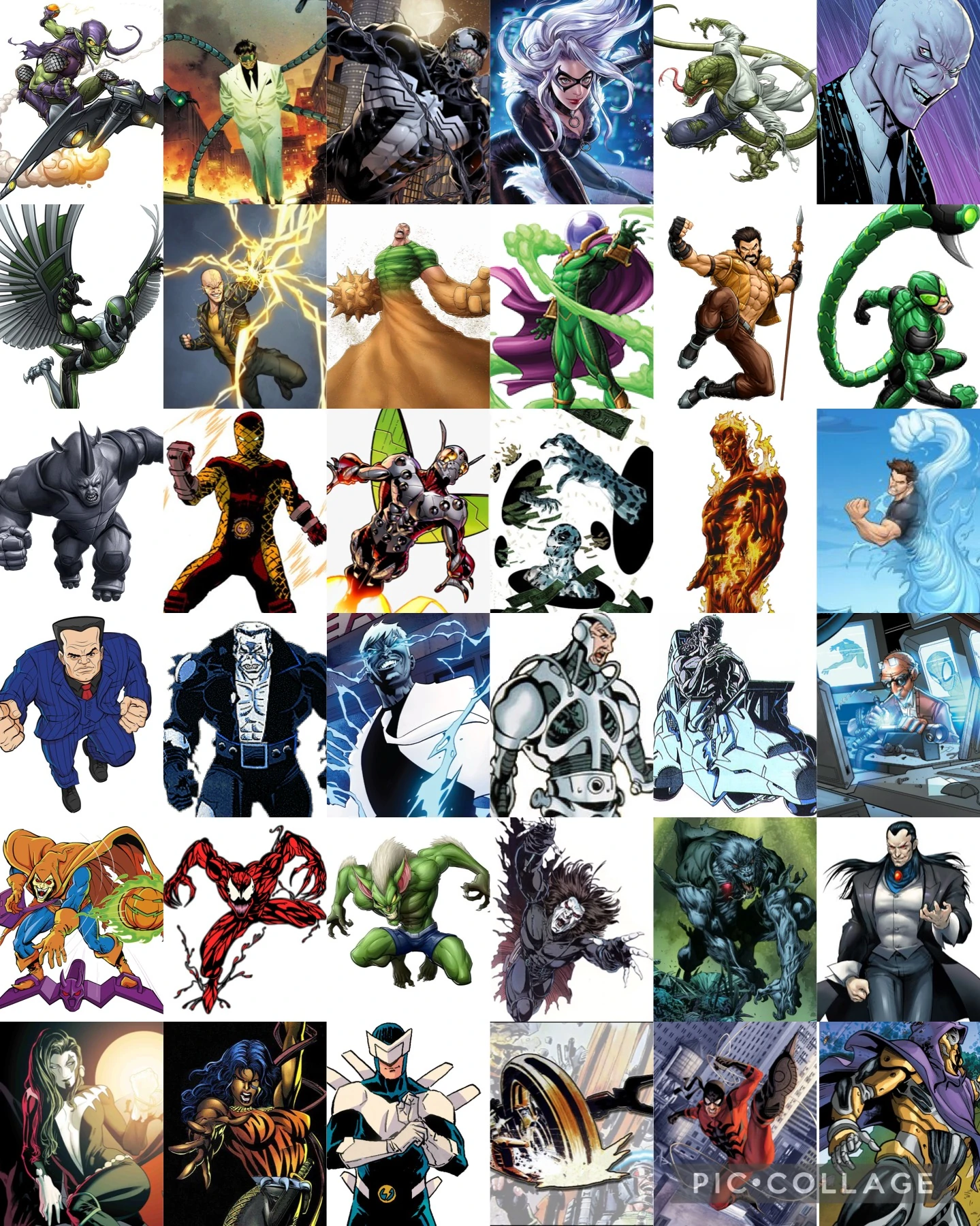 Spidey Villains collage | Fandom