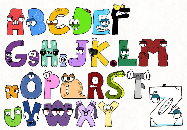 I made another Alphabet Lore in The Loud House style | Fandom