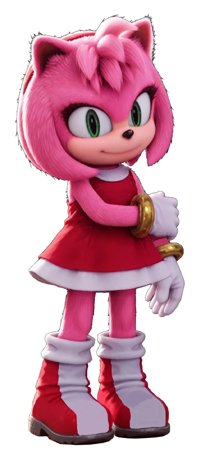 I Found an AI render of Amy Rose (Paramount) and I kinda fix it. | Fandom
