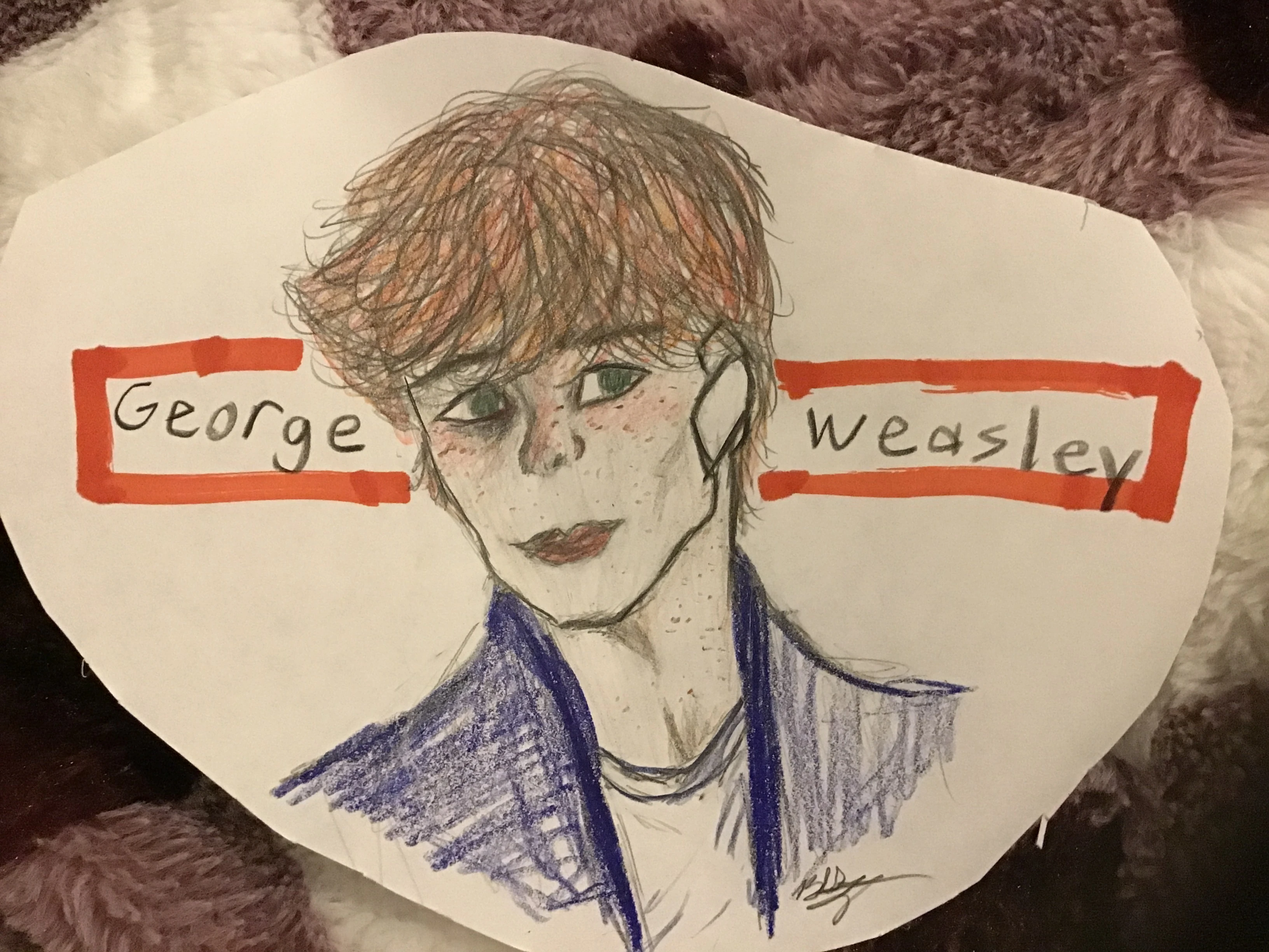 George Weasley drawing | Fandom