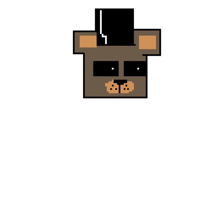 Freddy pixel art | Fandom