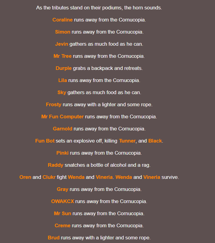 SPRUNKI HUNGER GAMES! | Fandom