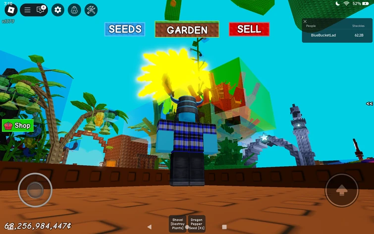 I may or may not be growing a sun instead of a sunflower in my garden ...