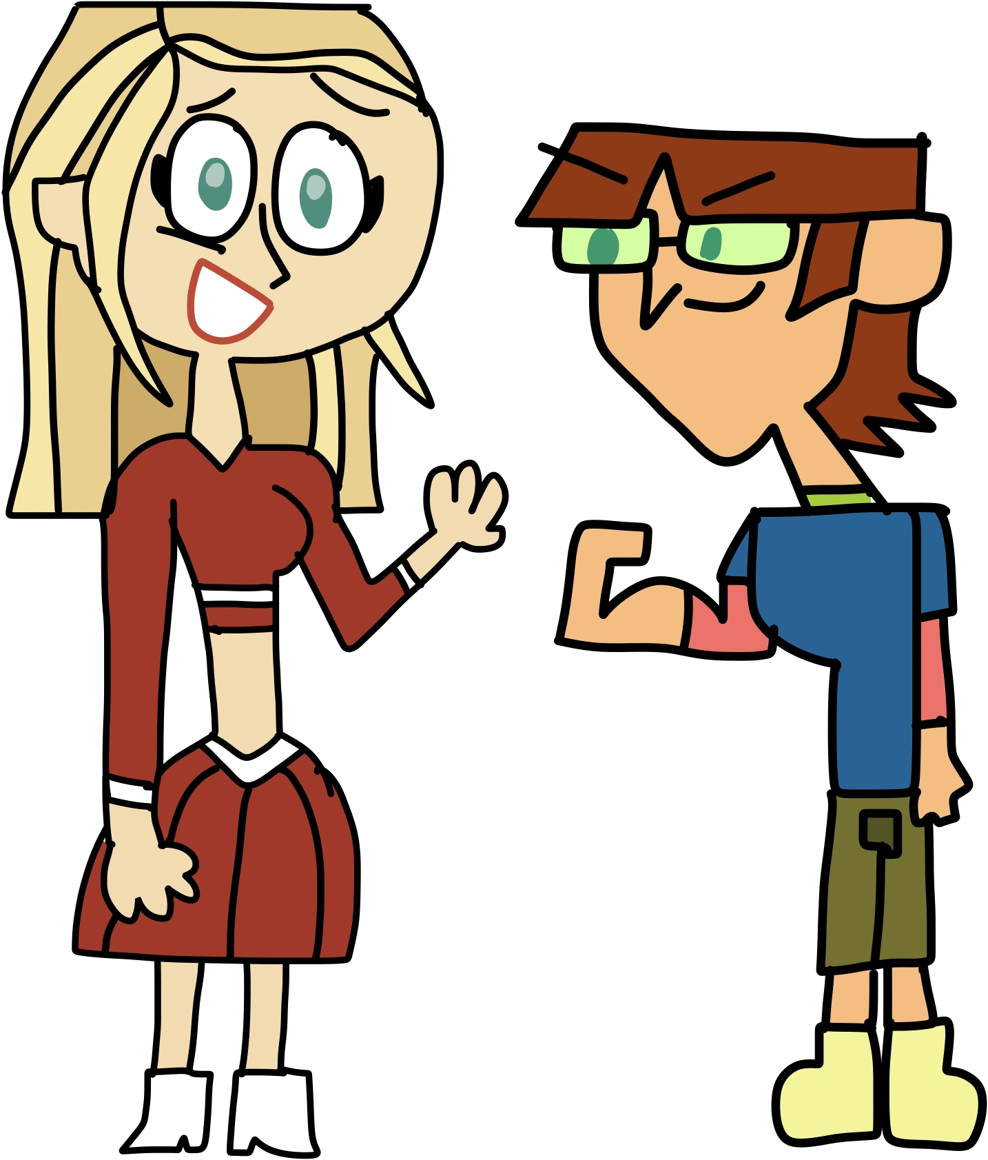 I draw Sammy and Harold | Fandom