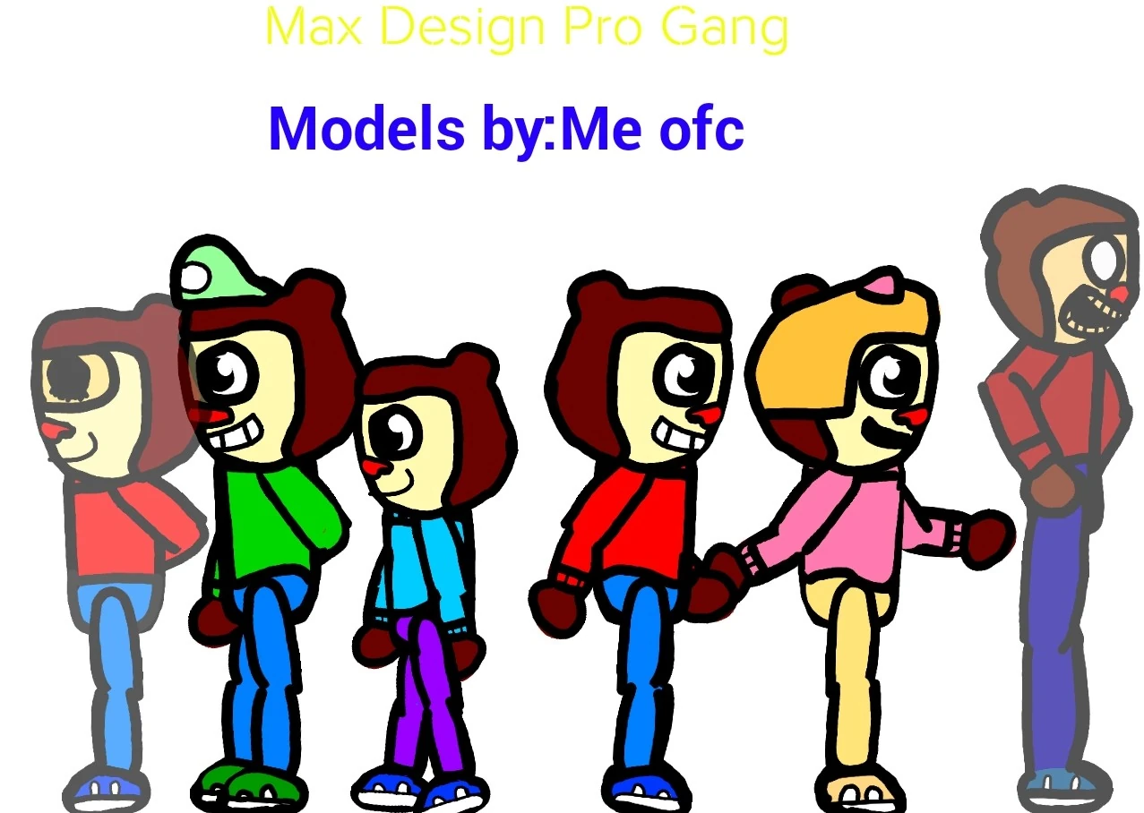 DC2 models of the Max Design Pro Gang | Fandom