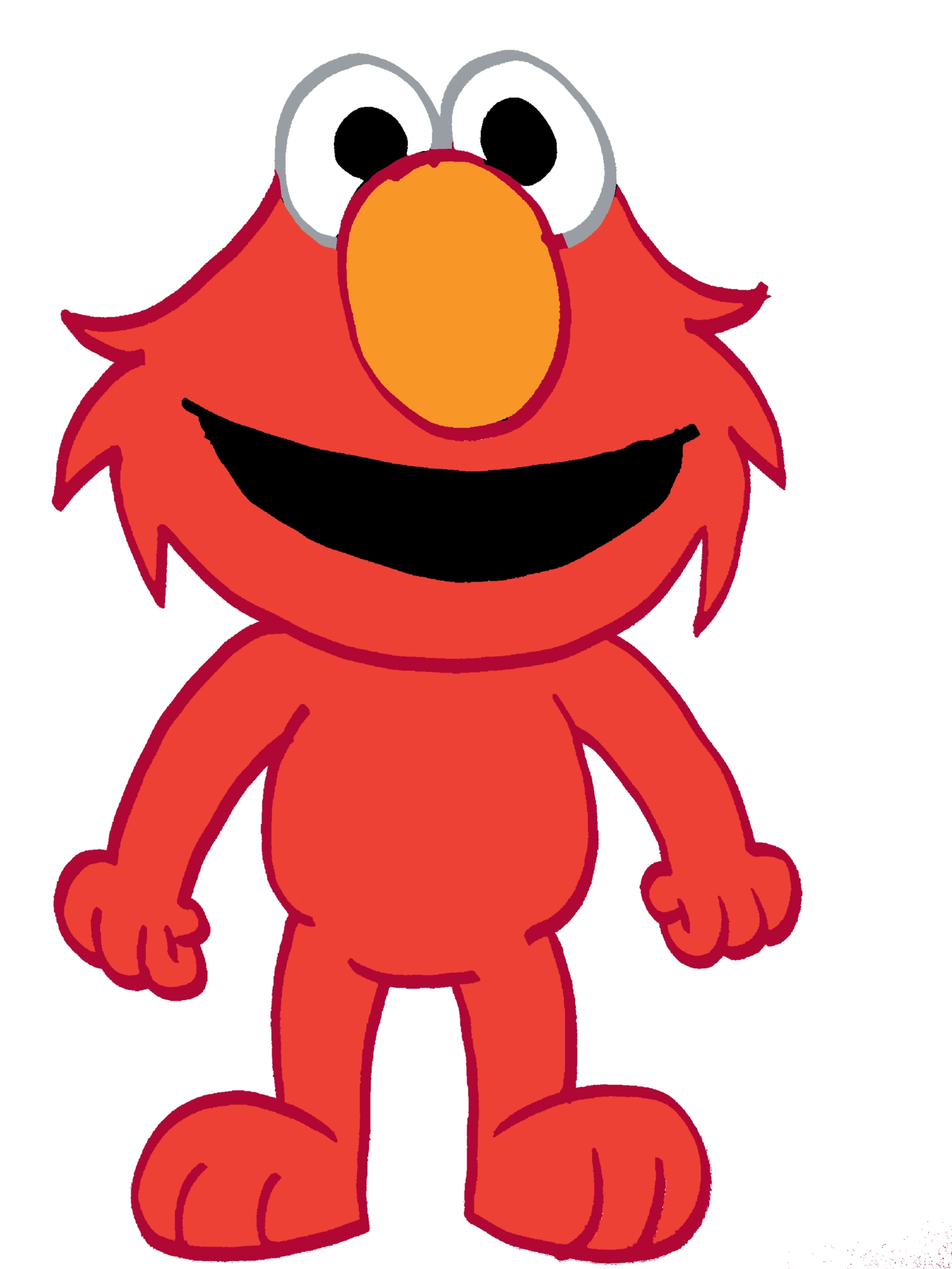 My drawing of Elmo | Fandom