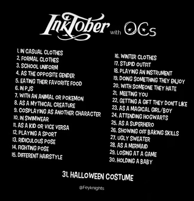 Sum Inktober: Days 5 - 9 | Fandom