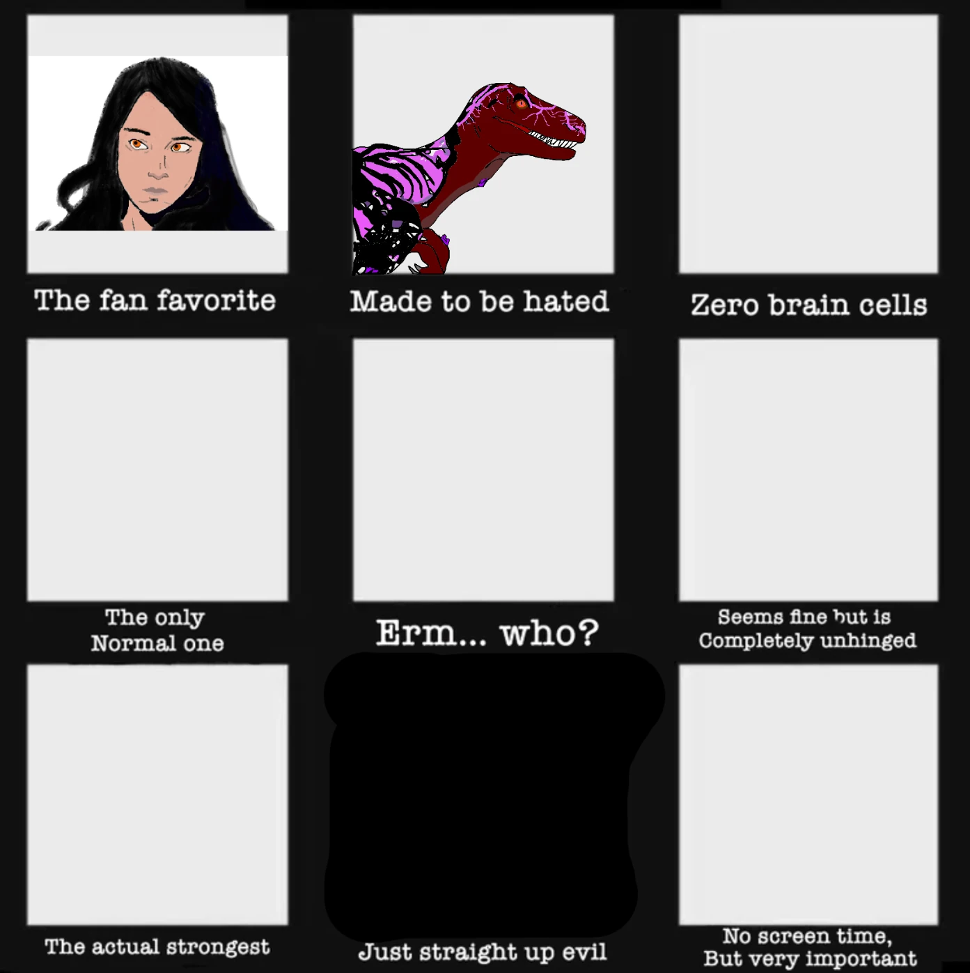 So, our choice for made to be hated was chosen, so who has zero brain ...