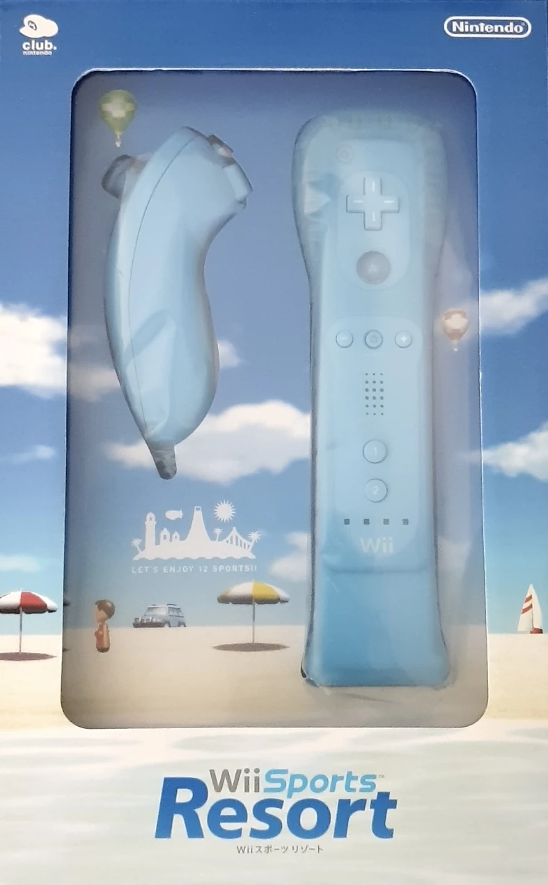 This is The Blue Club Nintendo Japan Wii Sports Resort Motion Plus Set ...