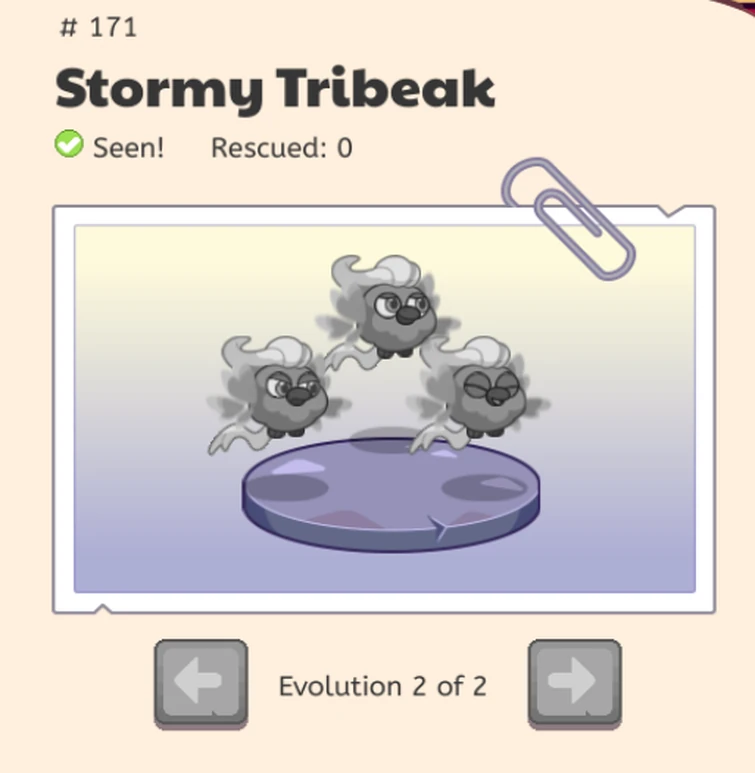 Stormy Tribeak glitch | Fandom