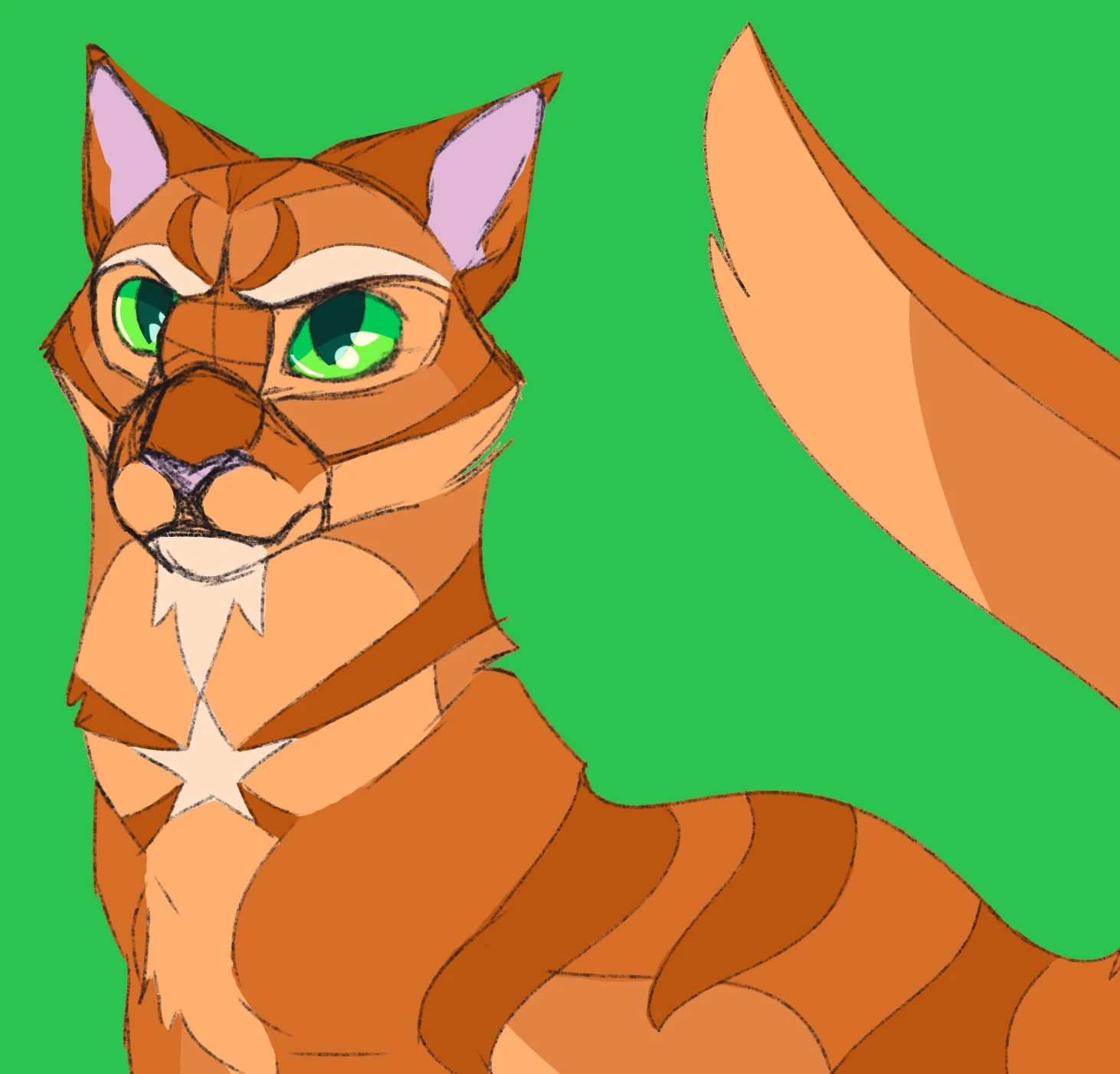 Had some fun making a lil cartoony sketch character design for ...