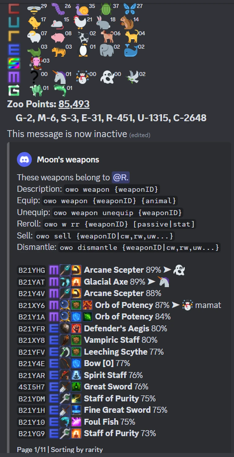 Discuss Everything About OwO Bot Wiki | Fandom