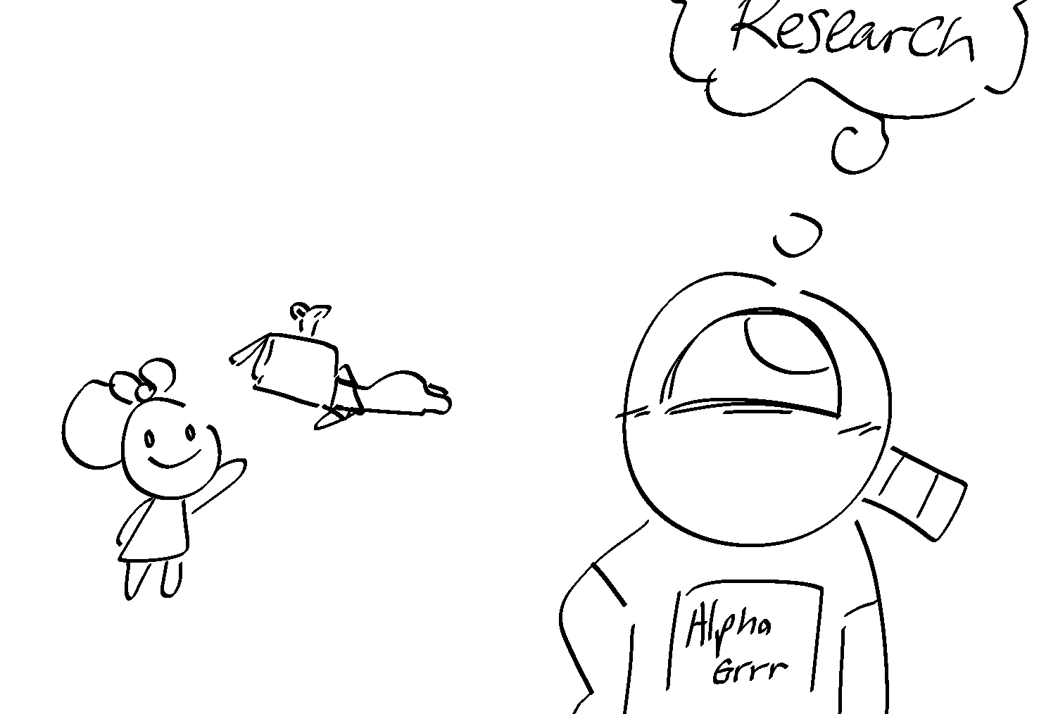 Short comic strip ig(?) featuring update rodger and new toon. 😨🪅 | Fandom