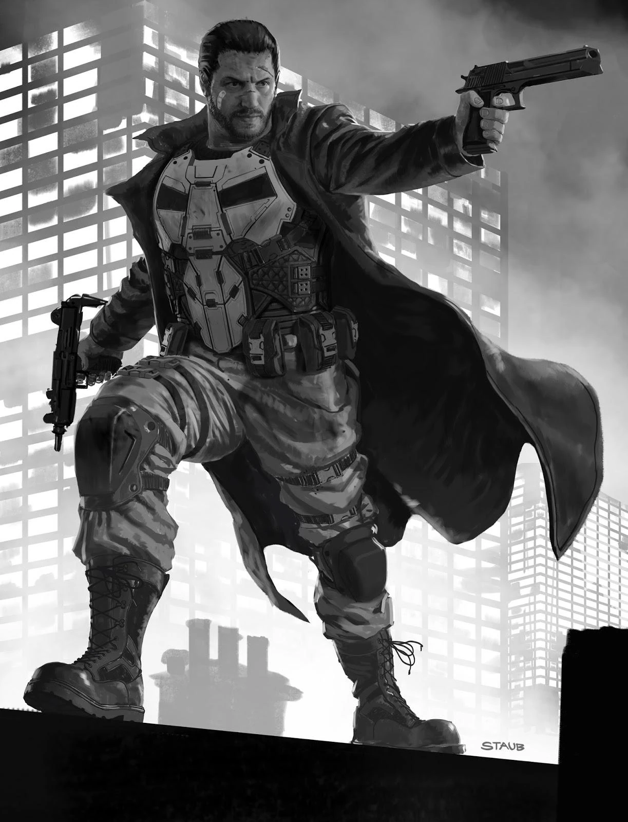 John Staub (Concept artist for Black Panther and Endgame) drew an MCU ...