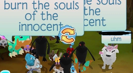 cursed animal jam chat messages i have in my gallery | Fandom