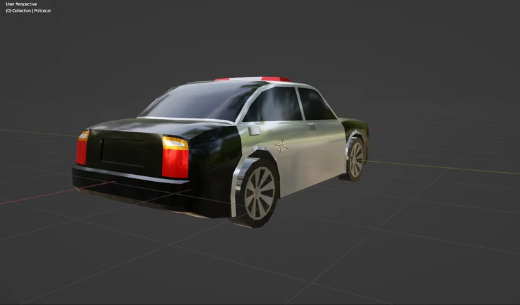 Made my own police car in blender | Fandom