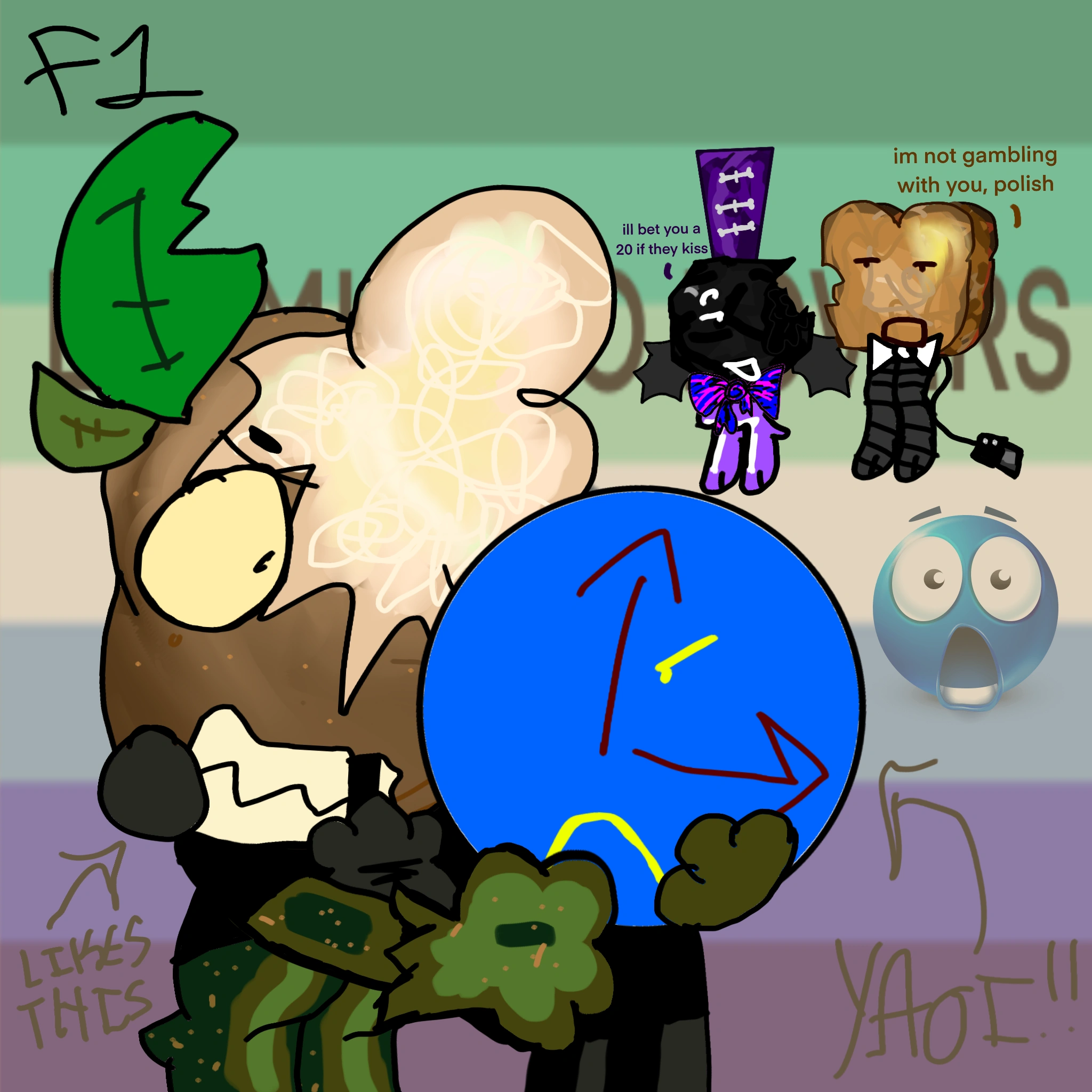 yaoi before uhh the world explodes | Fandom