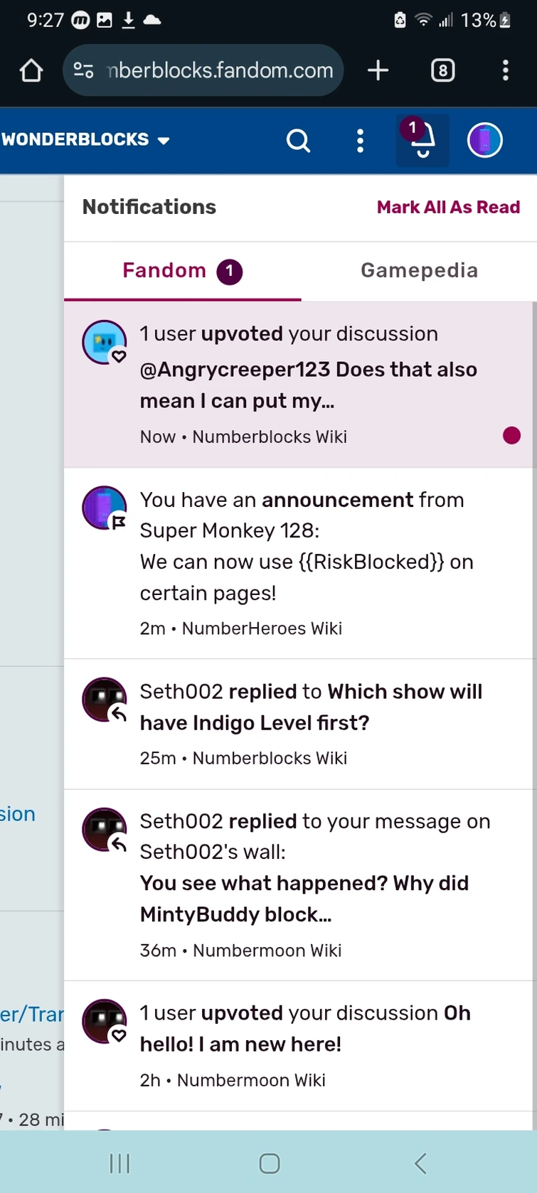 TSRITW, you upvoted my comment! Hooray! (Cursed Numberblocks image ...