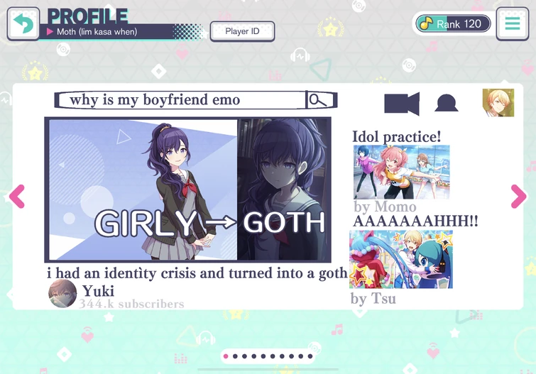 send some pictures of your silly custom profiles | Fandom