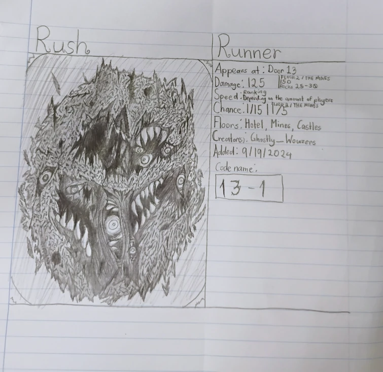 DOORS, 1. Rush's remake | Fandom