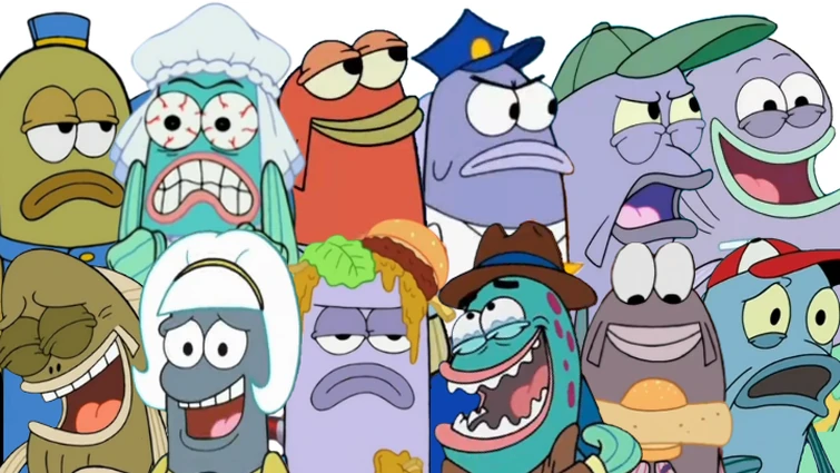 My favorite any Incidental/Fish characters :) | Fandom