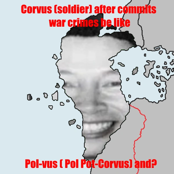 Something dark humor about lore of Corvus in Southern Corvus War be like:💀 | Fandom