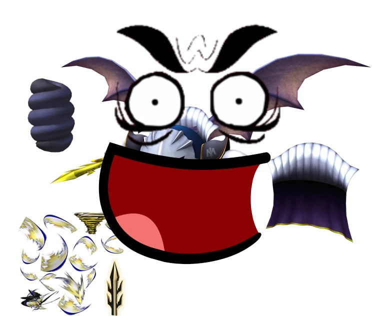 Evil meta knight spritesheet!!!!!! | Fandom