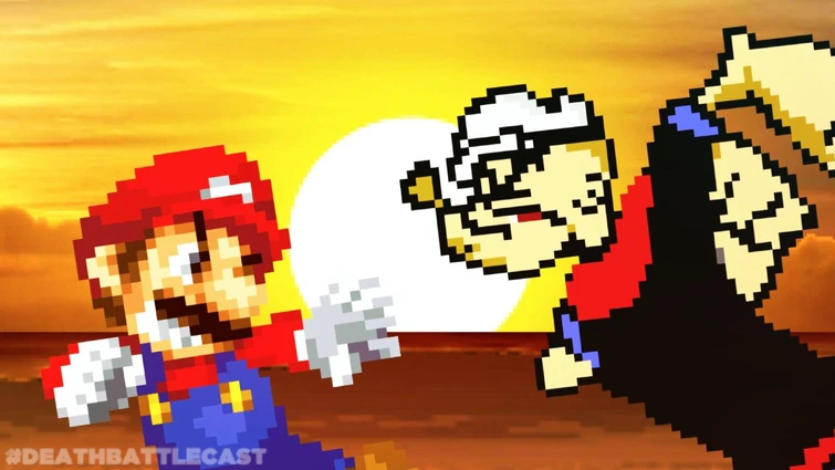 Mario vs Popeye Sprite Art | Fandom