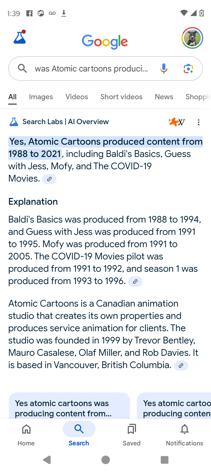 In the 1990s atomic cartoons produce season 3 of baldi's basics in 1990 ...