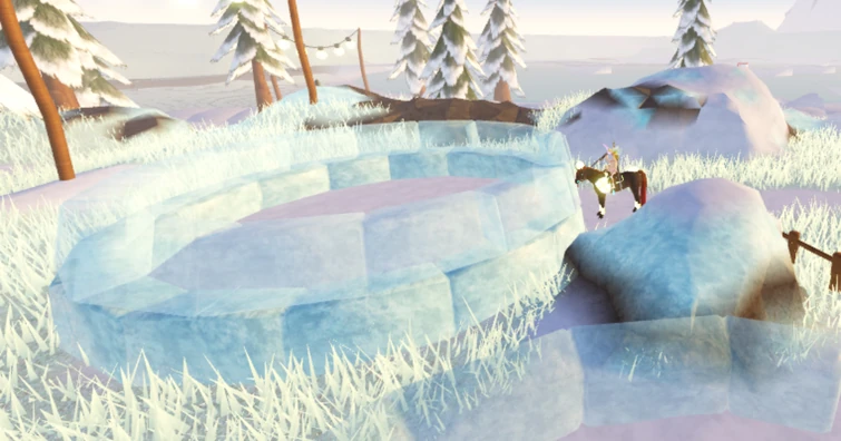 Igloo tutorial (+number of cubes & gold flakes): In case anyone was as ...