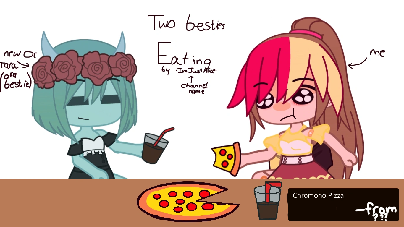 Two besties eating | Fandom