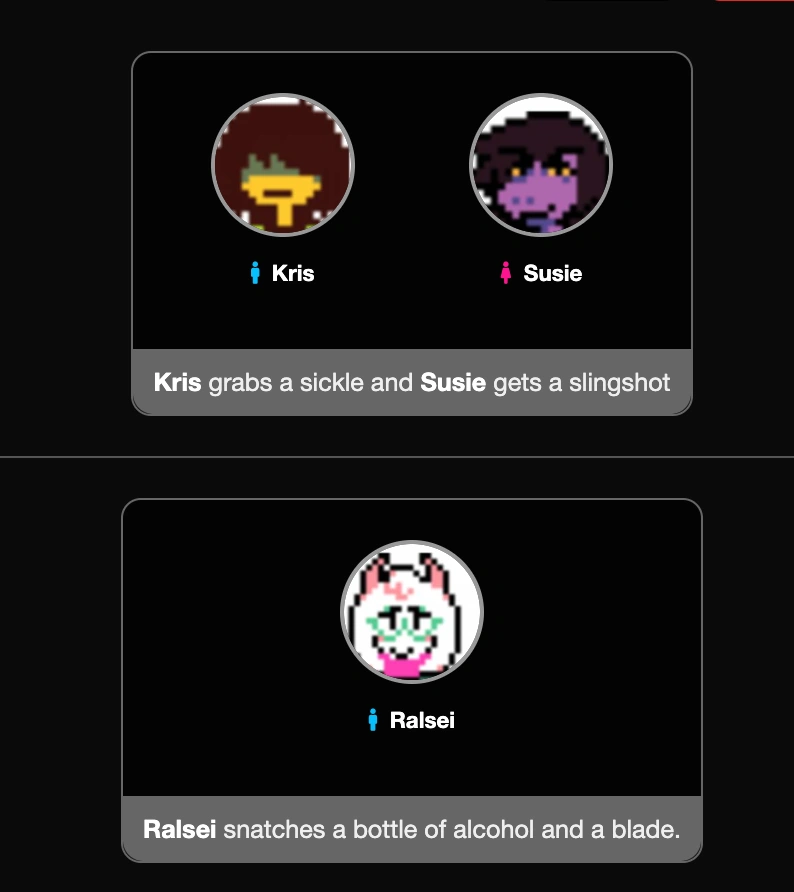 Deltarune Hunger Games! Sim 1 | Fandom