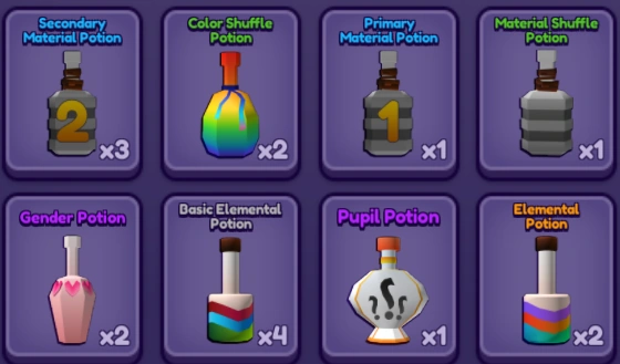 LF: color shuffle pots | Fandom