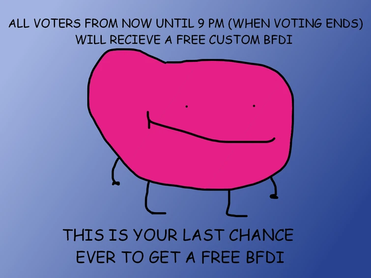 DO YOU WANT A FREE BFDI YOU CAN KEEP FOREVER AND EVER | Fandom