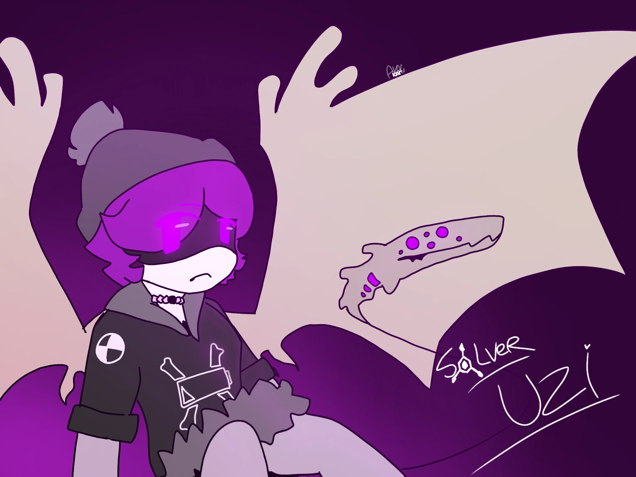 I'm bored, have this Solver Uzi fan art i made | Fandom