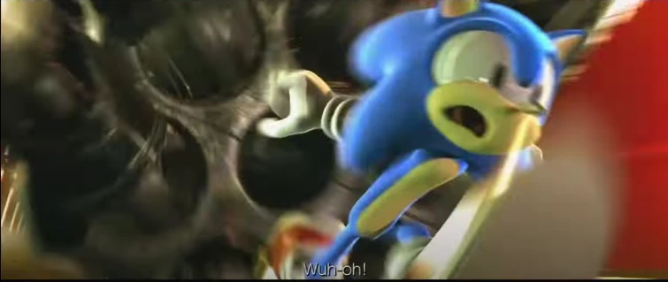 Cursed freezeframe from the Sonic Unleashed intro | Fandom
