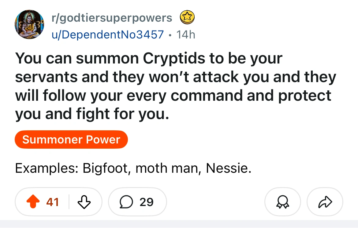 Pick any Cryptid’s to have as a servant | Fandom