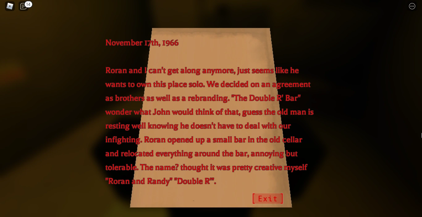 Seem like the Double r Bar has been updated | Fandom