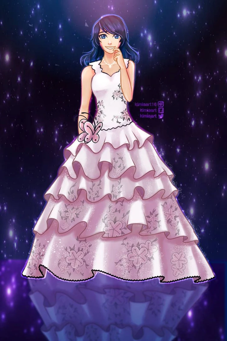 Marinette's (Prom Dance) Dress Saturday | Fandom
