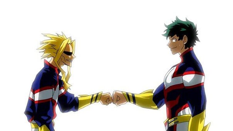 adult deku and all might | Fandom