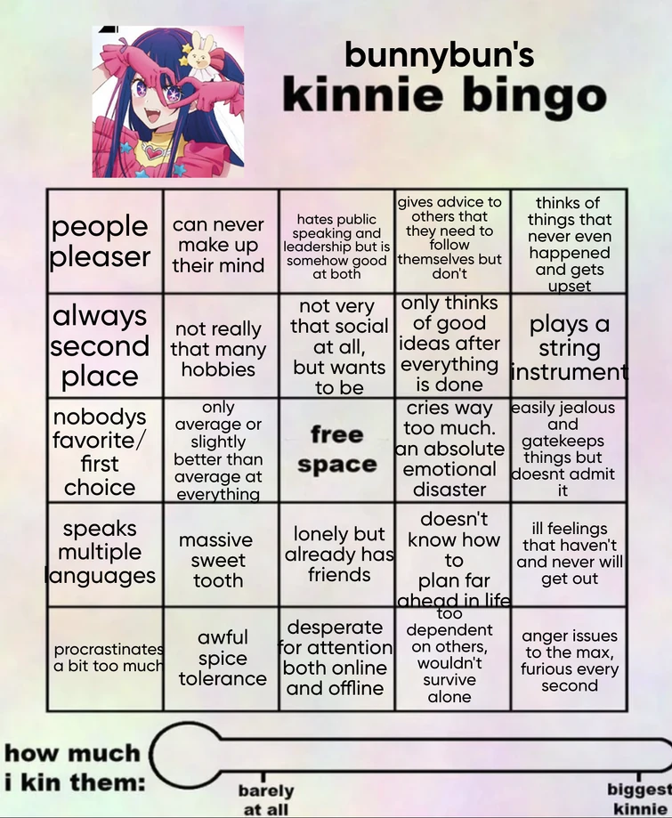 kinnie bingo wooo | Fandom