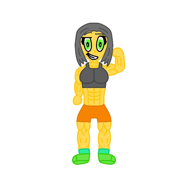 A very big post of Angie! Bodybuilding Poses + Back renders + Swimsuit ...