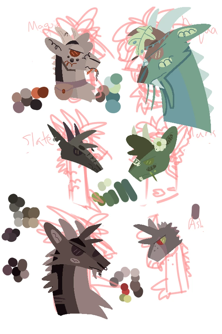 Wip of a MudWing sibling group | Fandom