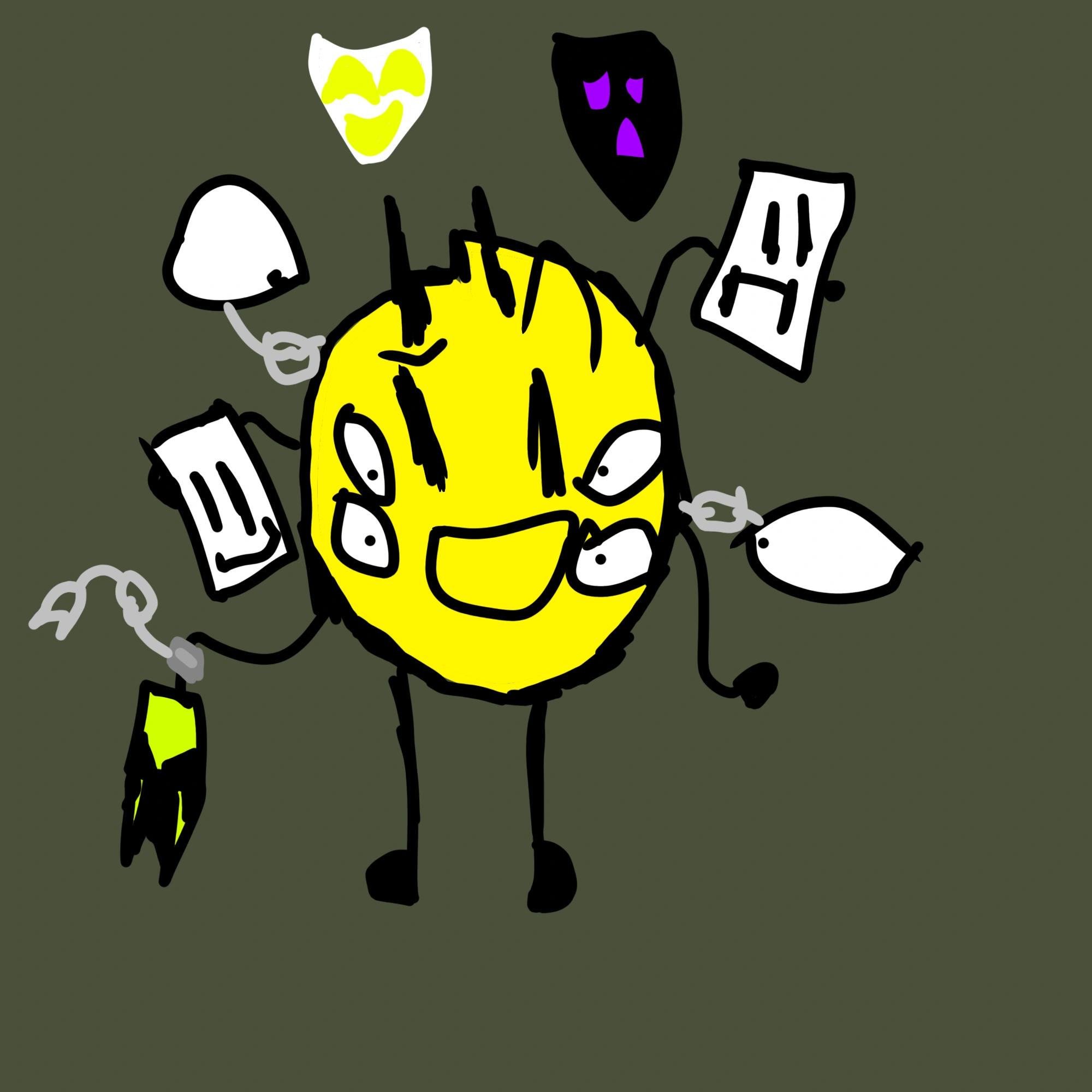 yellow face in fantasy au | Fandom