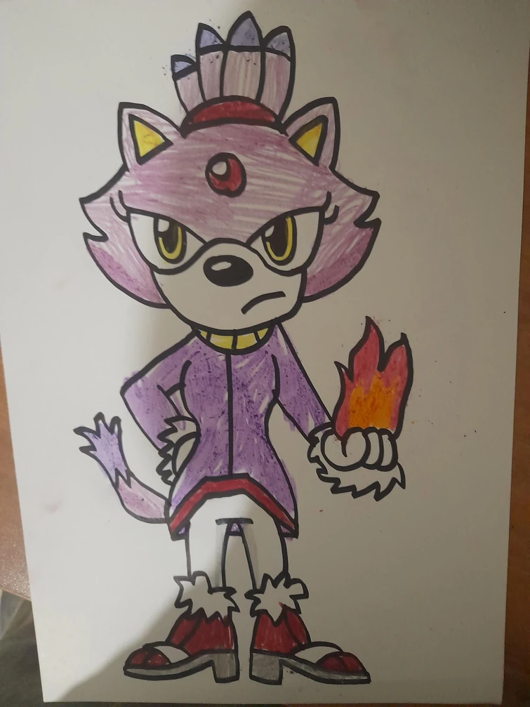 My drawing of Blaze | Fandom