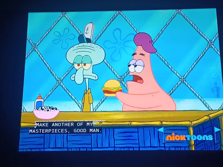 I captured the spongebob episode "Sweet and Sour Squidward/The Googly ...
