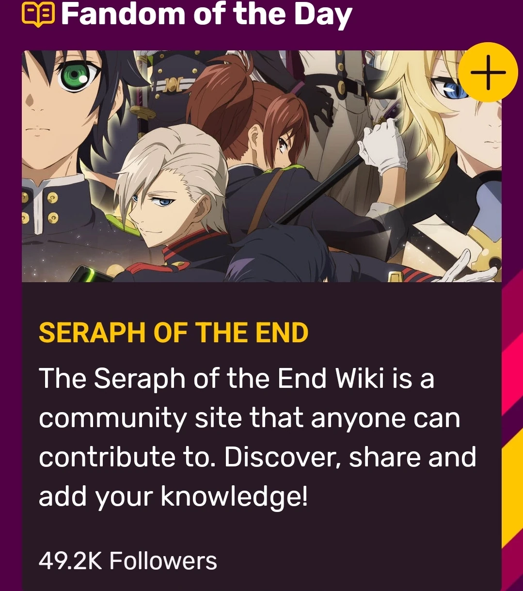 Hooray your fandom of the day | Fandom